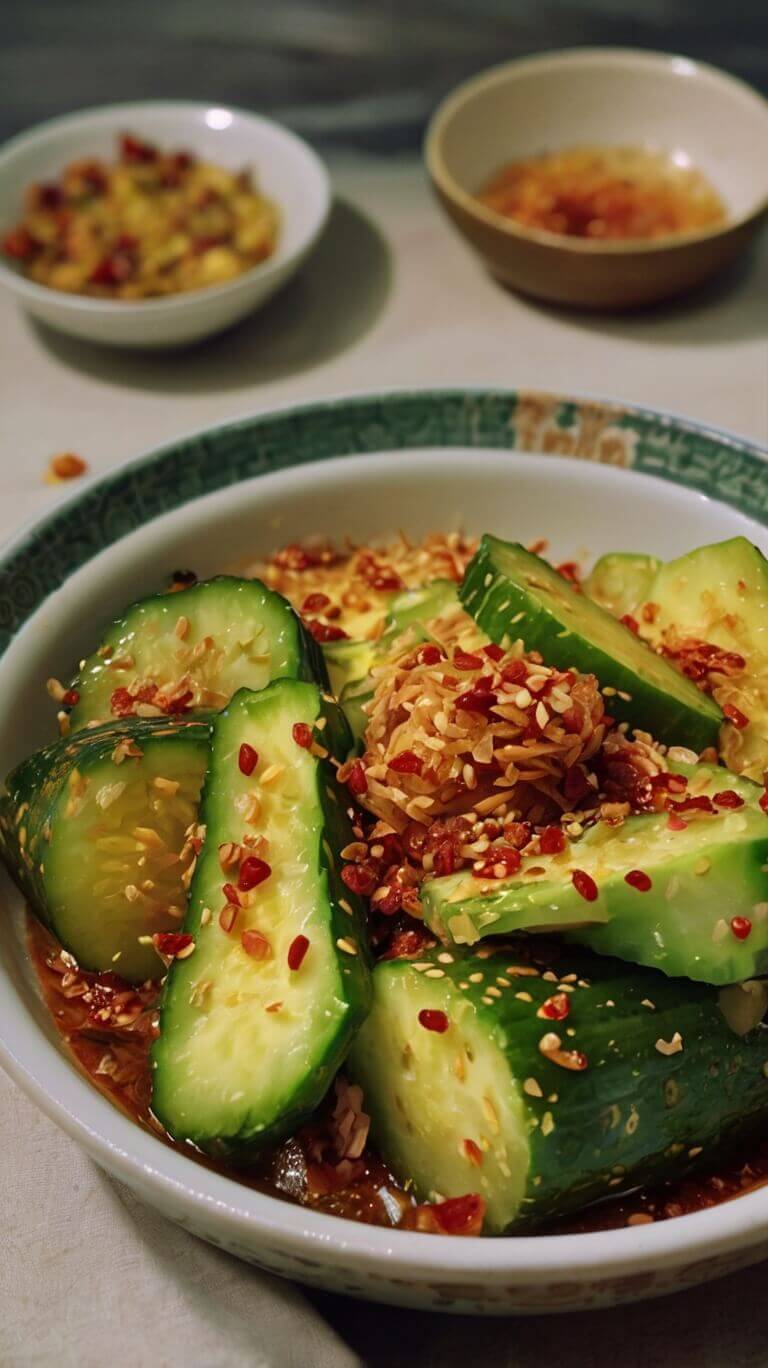 Gyu Kaku Spicy Addicting Cucumber Recipe