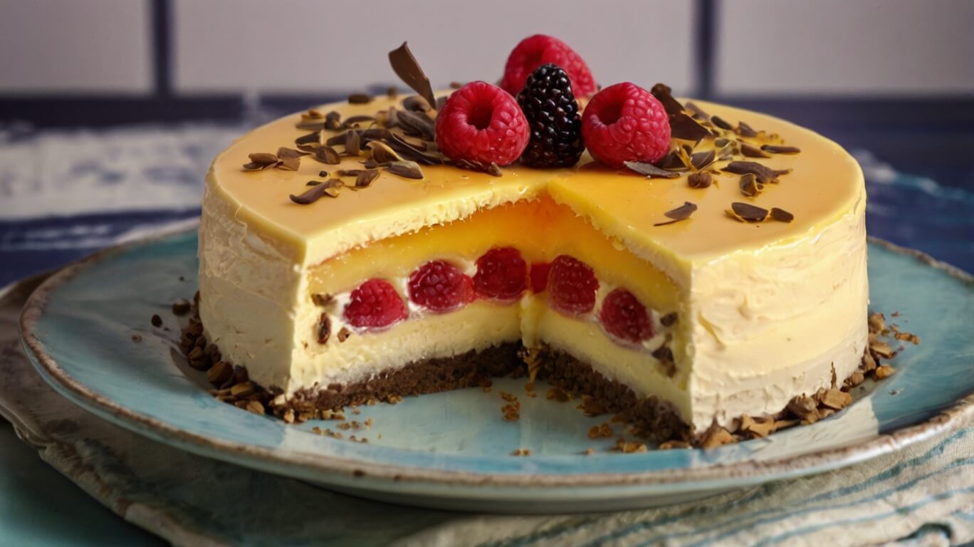 Bavarian Cream Cake Recipe