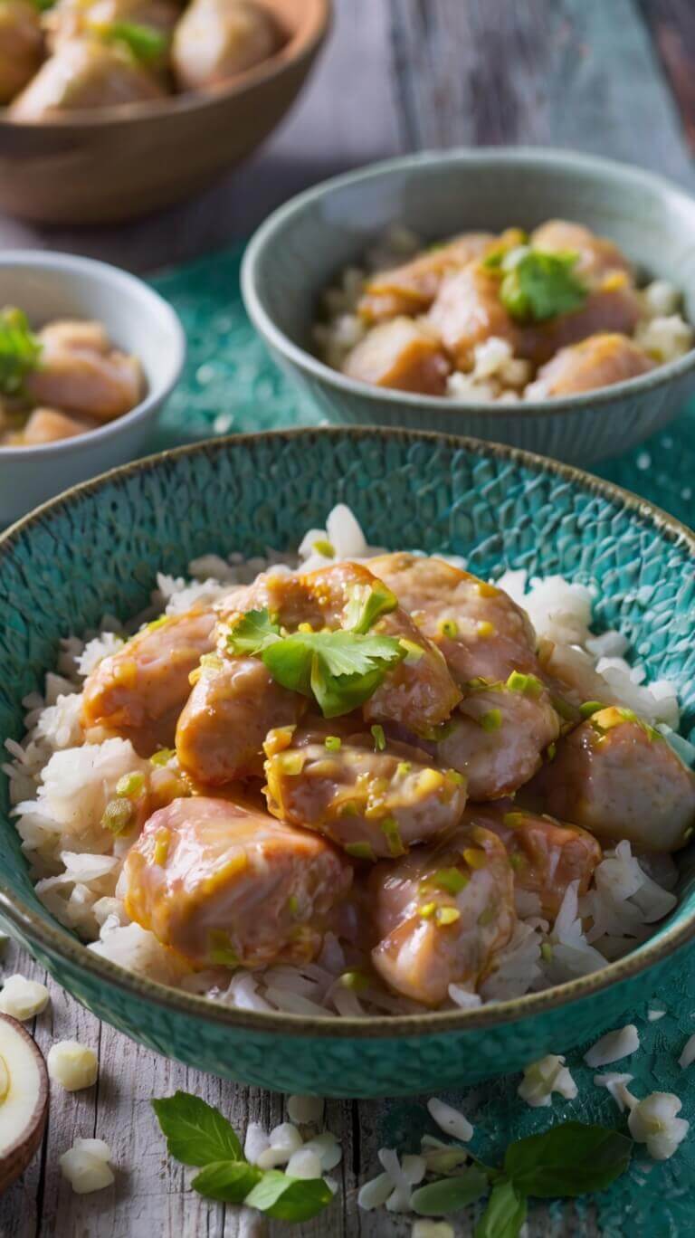 Chinese Coconut Chicken Recipe
