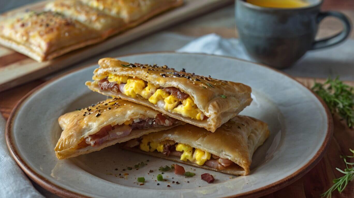 Savory Breakfast Pop Tarts With Bacon and Egg Recipe